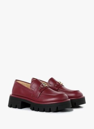 Michael Kors Ledermokassins - rot