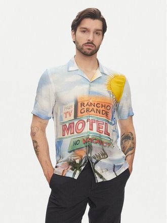 Lindbergh Lindbergh Hemd 30-203735 Bunt Relaxed Fit