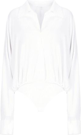 Norma Kamali Chemise - Blanc