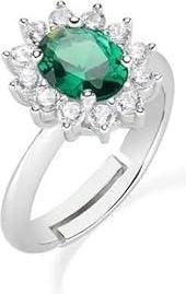 Amen Bague (P) Lady, Anel Silver Tam. 3 (18/20), Prata 925 (3,61GR), Lady 1,5 cm ANLDGBBVE3 Marque, Taille unique, Métal, Aucune pierre précieuse