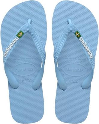 Havaianas Tongs Classiques, Confortables et Durables, Hommage &agrave; la Coupe du Monde 1998, Lani&egrave;res Drapeau Br&eacute;sil, Semelle Antid&eacute;rapante Couleur Br&eacute;sil, Adultes U
