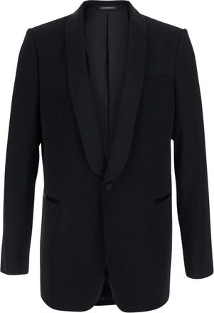 Emporio Armani Blazer en laine - Homme - Costumes - Noir - Taille: L
