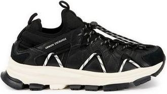 A|X Armani Exchange Baskets basses en tissu