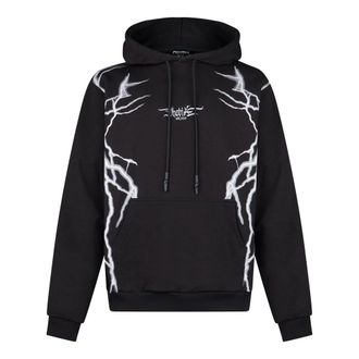 Phobia Archive Lightning Hoodie - - Sweatshirts & Hoodies - Herren - Schwarzk - XS