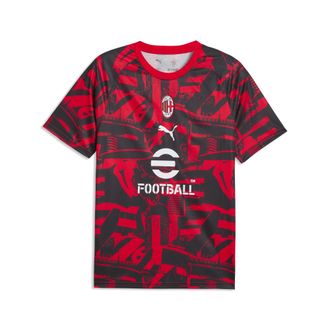 Puma Maillot d&eacute;chauffement AC Milan Homme, Accessoires, Rouge, 3XL