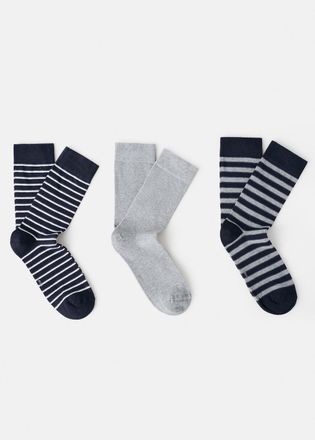 Mango 3er Pack Kombinierte Socken grau - Herren - 40-42 - MANGO MAN