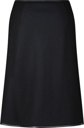 Jil Sander Midirock aus Wolle