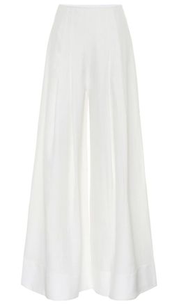 Jacquemus Ecru Le Pantalon Arcello Wide Leg Trousers Size S
