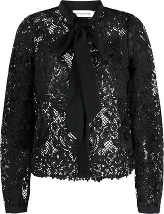 Self Portrait Hemd - Schwarz