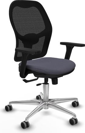 Piqueras y Crespo B&uuml;rostuhl mit 3D-Armlehnen, h&ouml;henverstellbare Lendenwirbelst&uuml;tze, ausgestattet mit Syncro/Traslack und eingespritztem Schaum. Mit Rollen von 65 mm, Pa