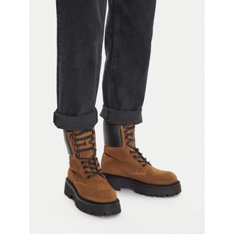 Badura Schn&uuml;rstiefeletten Badura EO-AMIRA-8002 Braun