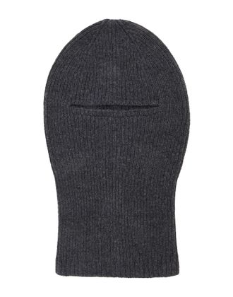 8 by YOOX RECYCLED WOOL MONOCOLOR BALACLAVA
