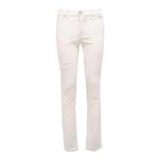 Jacob Cohen Vintage Ivory Hose Kimberly Modell - - Jeans - Damen - Wei&szlig; - W28