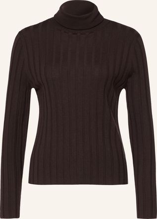 Allude Allude Rollkragenpullover braun
