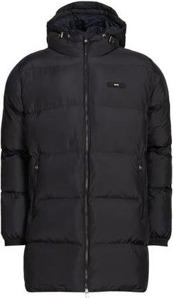 Eden Park Doudoune longue &agrave; capuche matelass&eacute; noir