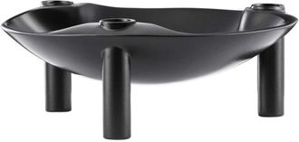 Stoff Nagel Schale Zink Legierung Schwarz pulverbeschichtet 5,6 x 13,8 cm