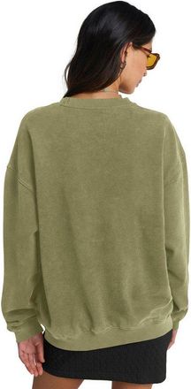 Roxy Sweatshirt EAST SIDE MIDWEIGHT LS Langarm-Design, mit Rundhalsausschnitt, aus angerauter Sweatware
