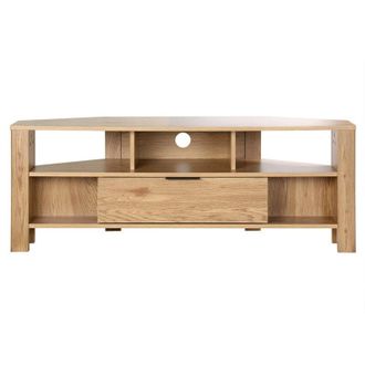 Calicosy Calicosy - Eck-TV-Möbel 1 Schublade Eiche Dekor - L120 cm