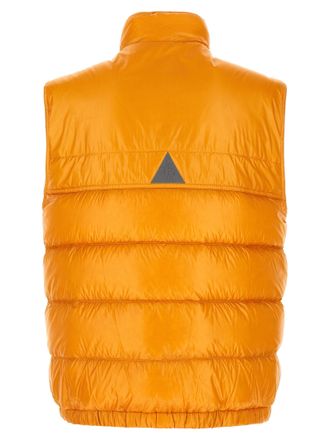Moncler Mens Bicolor Polyester Sleeveless Jacket Clothing