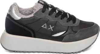 Sun 68 Big Ally Teddy Fur - Femme - Chaussures - Noir - Taille: 38 EU