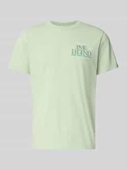 PME Legend T-Shirt mit Label-Print und Rundhalsausschnitt
