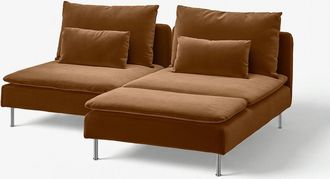 IKEA S&Ouml;DERHAMN 2er-Sofa mit R&eacute;camiere