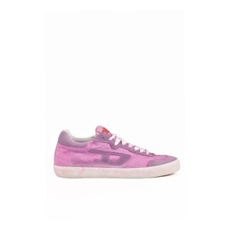 Diesel Sneakers mit Gummisohle und Leder - - Shoes - Damen - Rosa - 38 1/2 EU