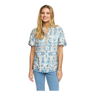 2-Biz Femme, Blouses et Chemises, Multicolore, Taille: 38 FR Blouse