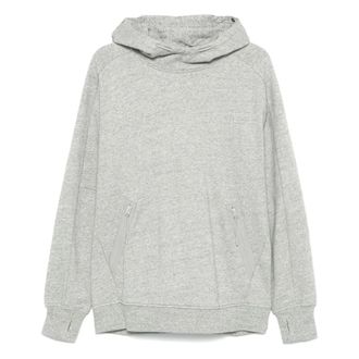 C.P. Company C.p. Company - SweaT-shirt &agrave; capuche Goggle en molleton textur&eacute; en diagonale - Homme - Sweatshirts et sweats &agrave; capuche - Gris - Taille: 2XL