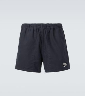 Bode Short en coton à logo