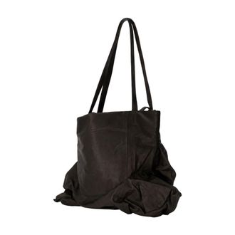 Yohji Yamamoto Unevenness Tote Bag - Black