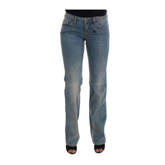 Costume National Femme, Jeans, Bleu, Taille: W26 Jean Droit Classique Bleu