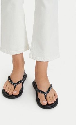 Tommy Jeans Sandalen Tjw Casual Rope Sandal EN0EN02951 Schwarz