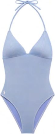 Polo Ralph Lauren Femme, Maillots de bain, Bleu, Taille: 40 FR Maillot de bain une pi&egrave;ce dos nu