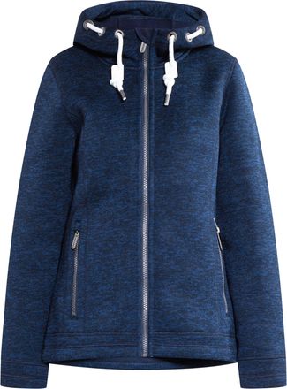 Ice Bound Strickfleecejacke Damen Meeresmelange