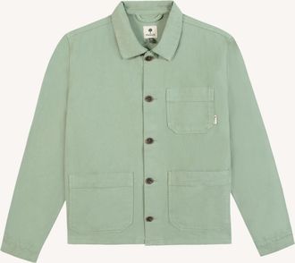 Faguo Veste en coton vert clair - LORGE