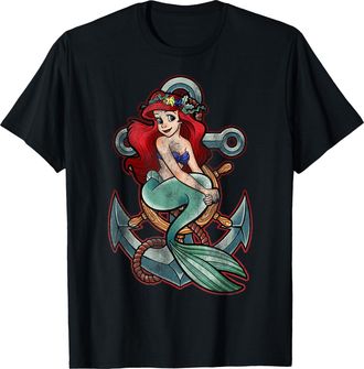 Disney Die kleine Meerjungfrau Vintage Arielle Anker Vintage Style T-Shirt