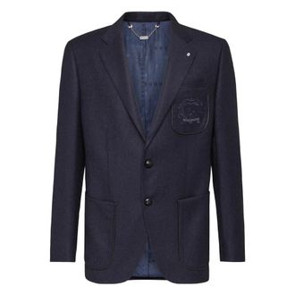 Billionaire Boys Club Homme, Vestes, Bleu, Taille: L Blazer Lion