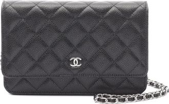 Chanel 2021 pre-owned klassisches Portemonnaie - Schwarz