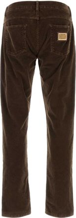 Dolce & Gabbana Tintura Trousers - Brown