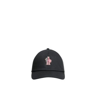 Moncler Moncler Casquette En Coton &Agrave; Logo, Homme, Noir, Taille: Uni