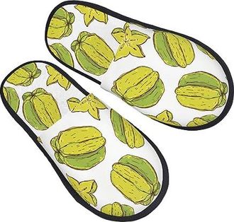 Generic Joli Fruit &Eacute;toil&eacute; Homme Femme Chaussures De Maison Doux Pantoufles Respirantes Chaussons Pour Int&eacute;rieur Ext&eacute;rieur Maison M