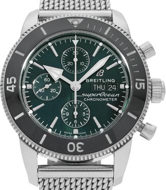 Breitling Uhren - Superocean - Gr. unisize - in Grün - für Damen