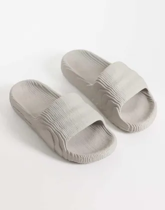 adidas Originals Adilette 22 - Slider in neutralem Braun
