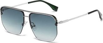 Generic Lunettes de soleil tendance pour hommes et femmes 2025 pour les vacances en plein air tir de rue lunettes de soleil décoratives (couleur : E, taille :