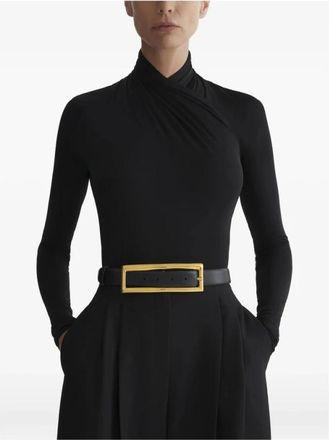 MUGLER Femme, Blouses et Chemises, Noir, Taille: 38 FR Bodysuit