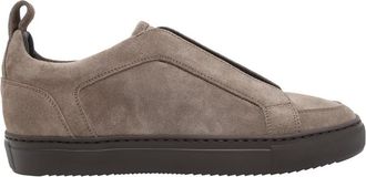 Doucal's Slip On Sneaker aus weichem Wildleder in