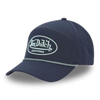 Von Dutch Casquette Homme & Femme Ajustable, Casquette 6 Panels Cord TU