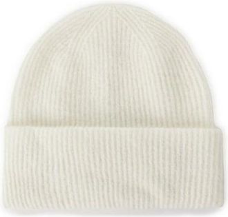 Samsøe & Samsøe Wollmischungsmütze in Beige