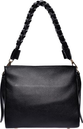 Isabella Rhea Schwarz Rindsledertasche